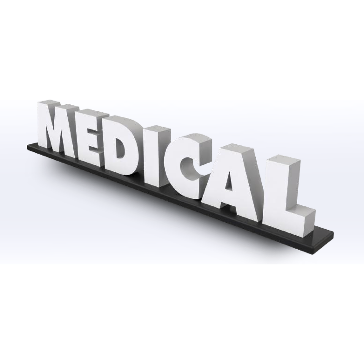 SIGNS | ACRYLIC MEDICAL SIGN – SeattleDesignLab