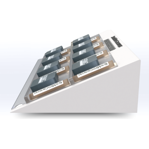 CUSTOM | ACRYLIC 45 DEGREE DISPLAY – SeattleDesignLab