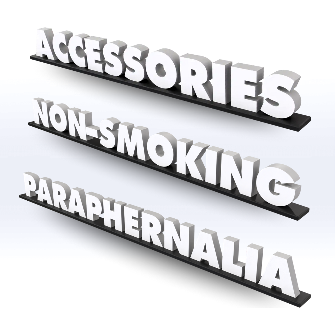 SIGNS | ACRYLIC ACCESSORIES SIGNS BUNDLE – SeattleDesignLab