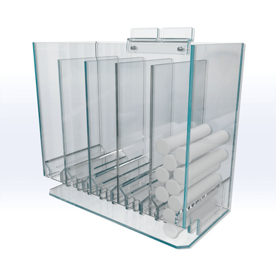 Acrylic Top Shelf Pedestal Sign – SeattleDesignLab