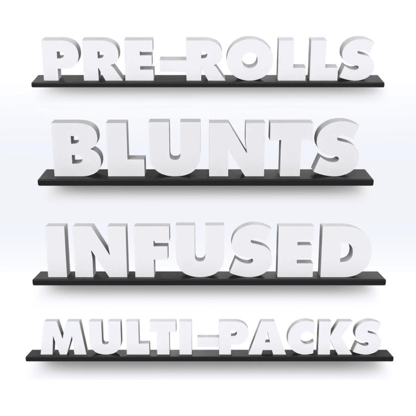 SIGNS | ACRYLIC PRE-ROLLS SIGN BUNDLE – SeattleDesignLab