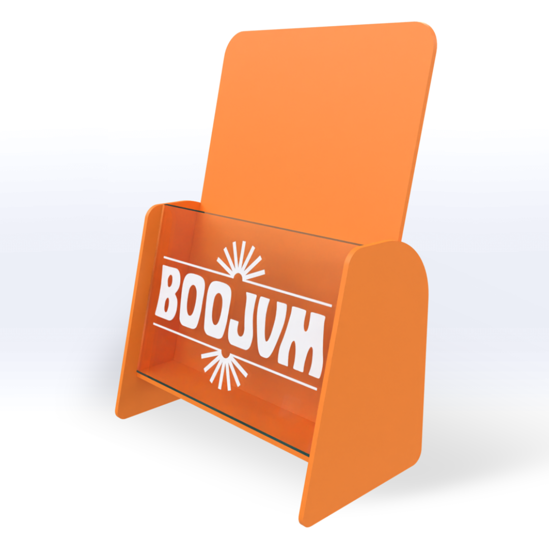CUSTOM | ACRYLIC FLYER STAND - LARGE – SeattleDesignLab