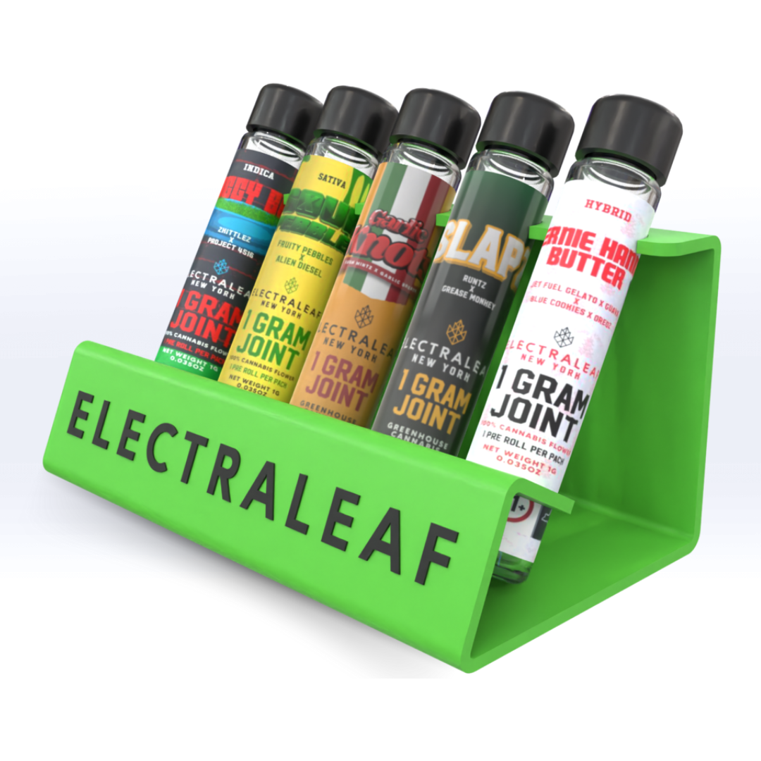 CUSTOM | ACRYLIC 5-TUBE PROP DISPLAY – SeattleDesignLab