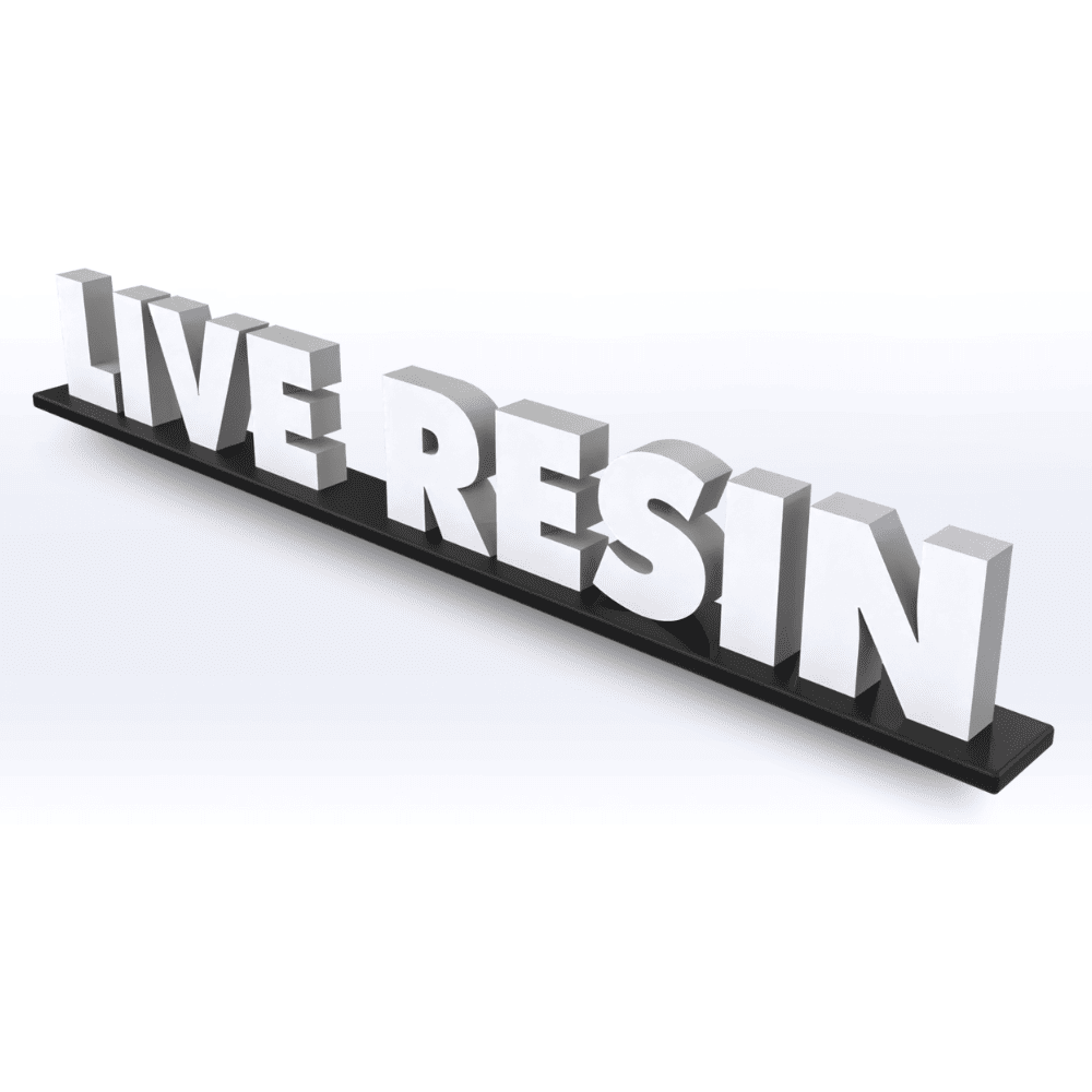 SIGNS | ACRYLIC LIVE RESIN SIGN – SeattleDesignLab