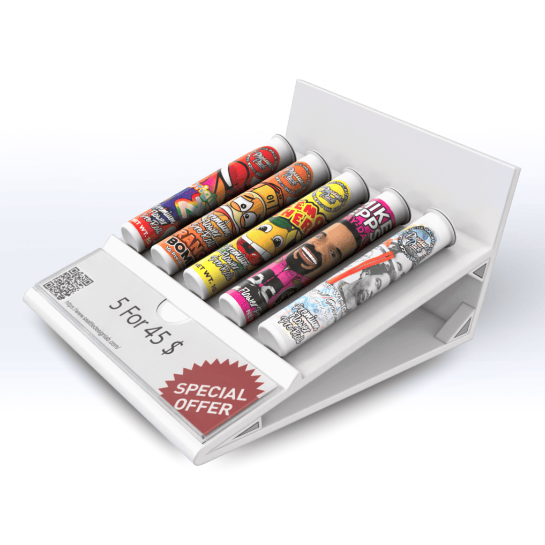 ACRYLIC SLANT SHOWCASE – SeattleDesignLab