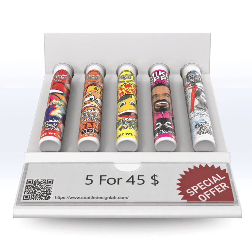 ACRYLIC SLANT SHOWCASE – SeattleDesignLab