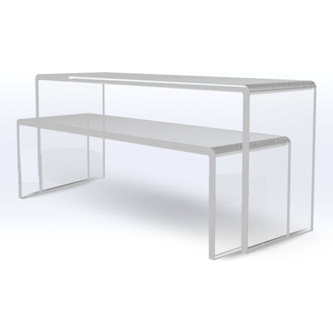 ACRYLIC XL RISER DISPLAY – SeattleDesignLab