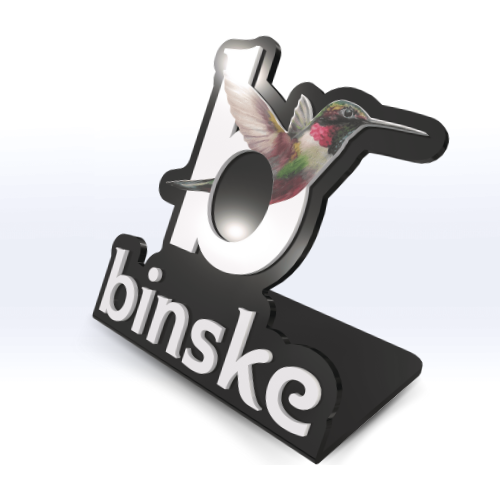 CUSTOM | ACRYLIC TILT SIGN – SeattleDesignLab