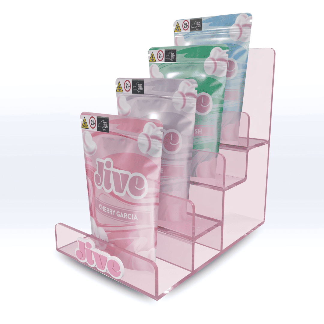 CUSTOM | ACRYLIC POP SUPER-STEP DISPLAY – SeattleDesignLab