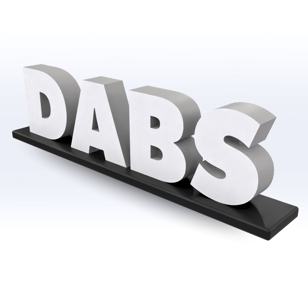 SIGNS | ACRYLIC DABS SIGN – SeattleDesignLab