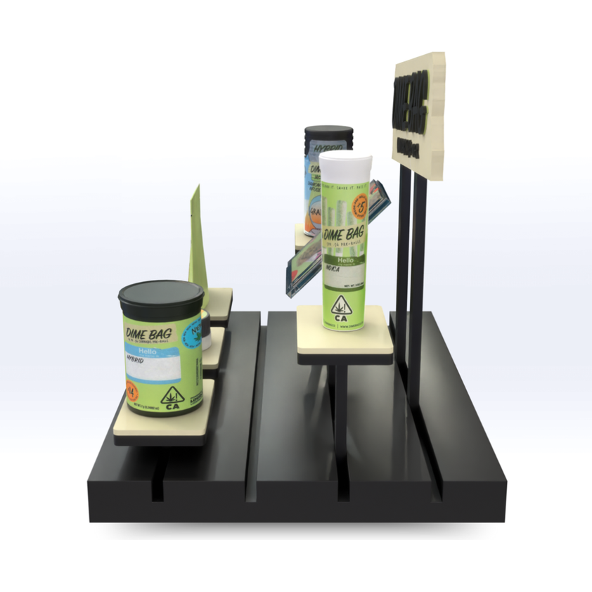 CUSTOM | ACRYLIC MULTI-LEVEL DISPLAY – SeattleDesignLab