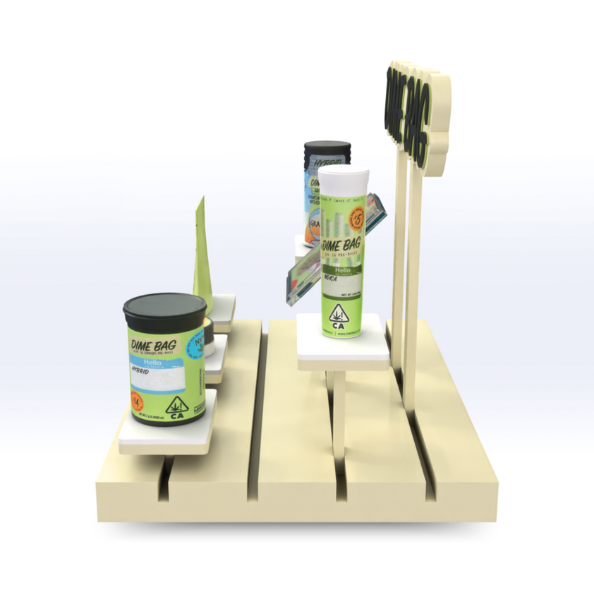 CUSTOM | ACRYLIC MULTI-LEVEL DISPLAY – SeattleDesignLab