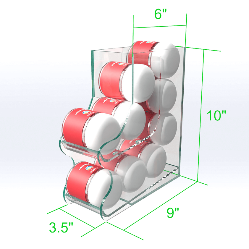 ACRYLIC DISPENSARY JAR DISPLAY – SeattleDesignLab
