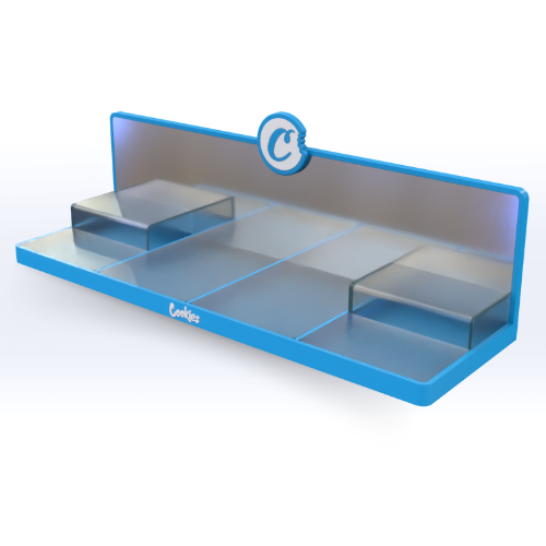 CUSTOM 4-TRAY STEP DISPLAY – SeattleDesignLab