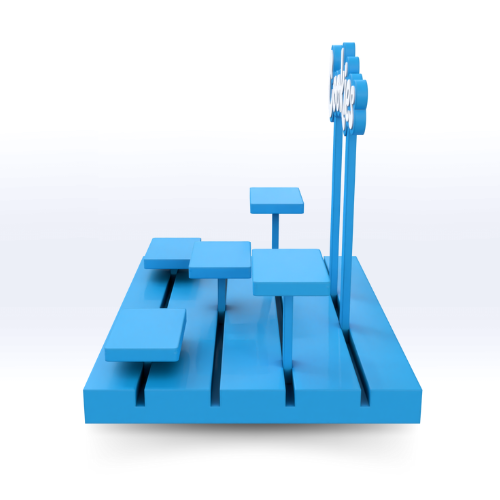 CUSTOM MULTI-LEVEL DISPLAY – SeattleDesignLab