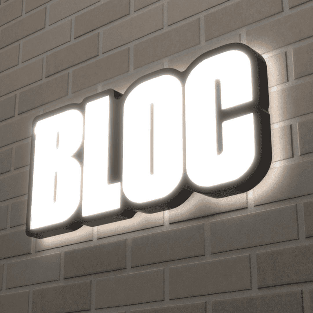 CUSTOM | ACRYLIC BACKLIT LED 24" WALL SIGN – SeattleDesignLab