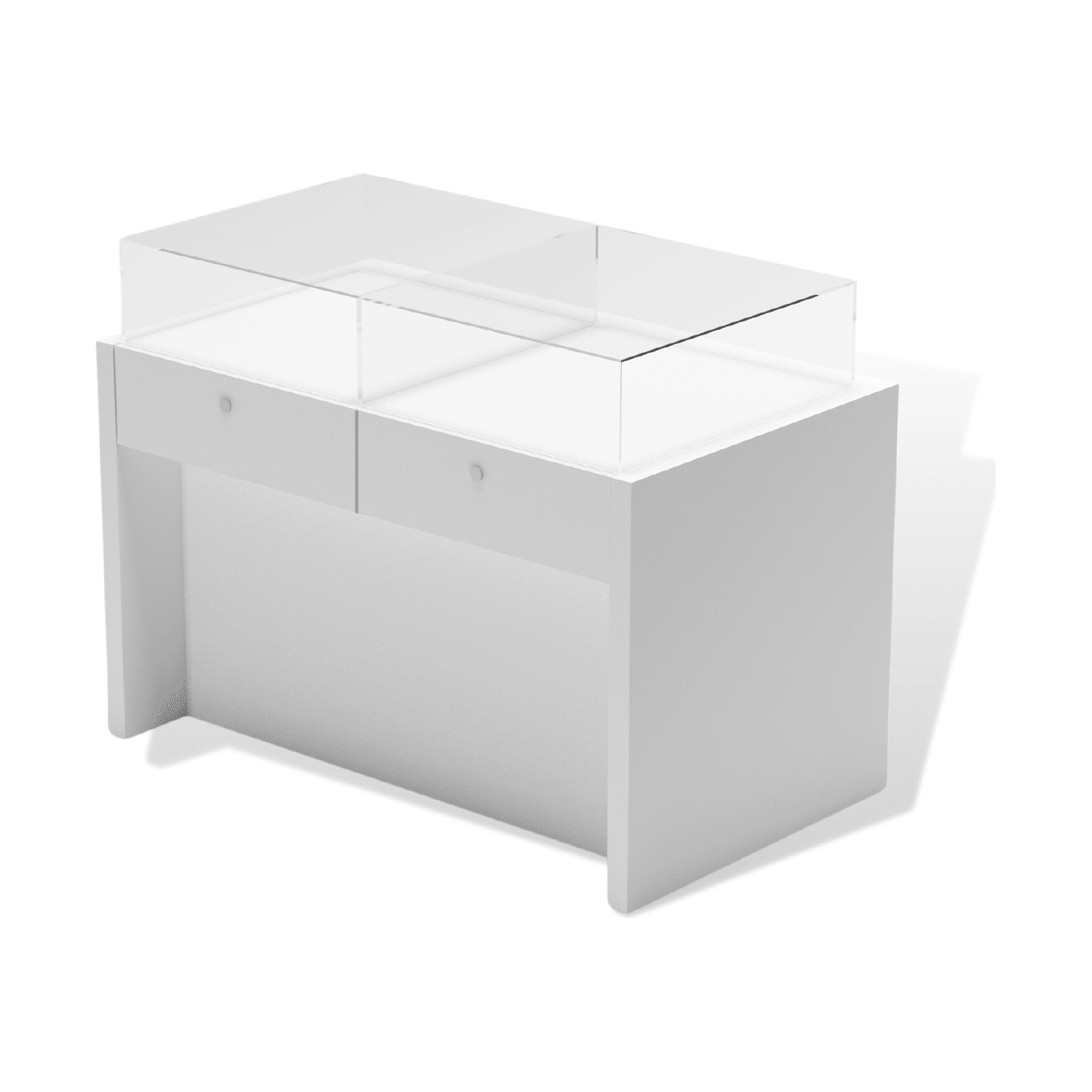 CUSTOM FREESTANDING SECURE RETAIL DISPLAY – SeattleDesignLab