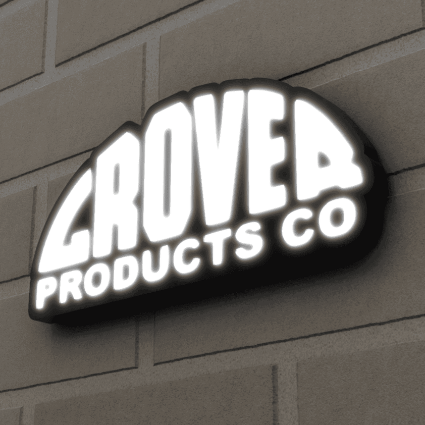 CUSTOM | ACRYLIC BACKLIT LED 24" WALL SIGN – SeattleDesignLab