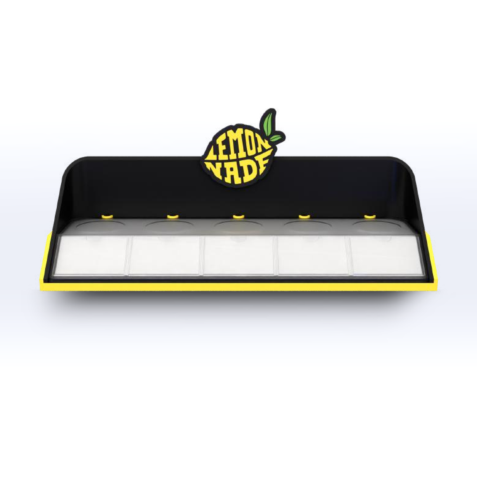 CUSTOM SECURE TETHER RETAIL DISPLAY – SeattleDesignLab