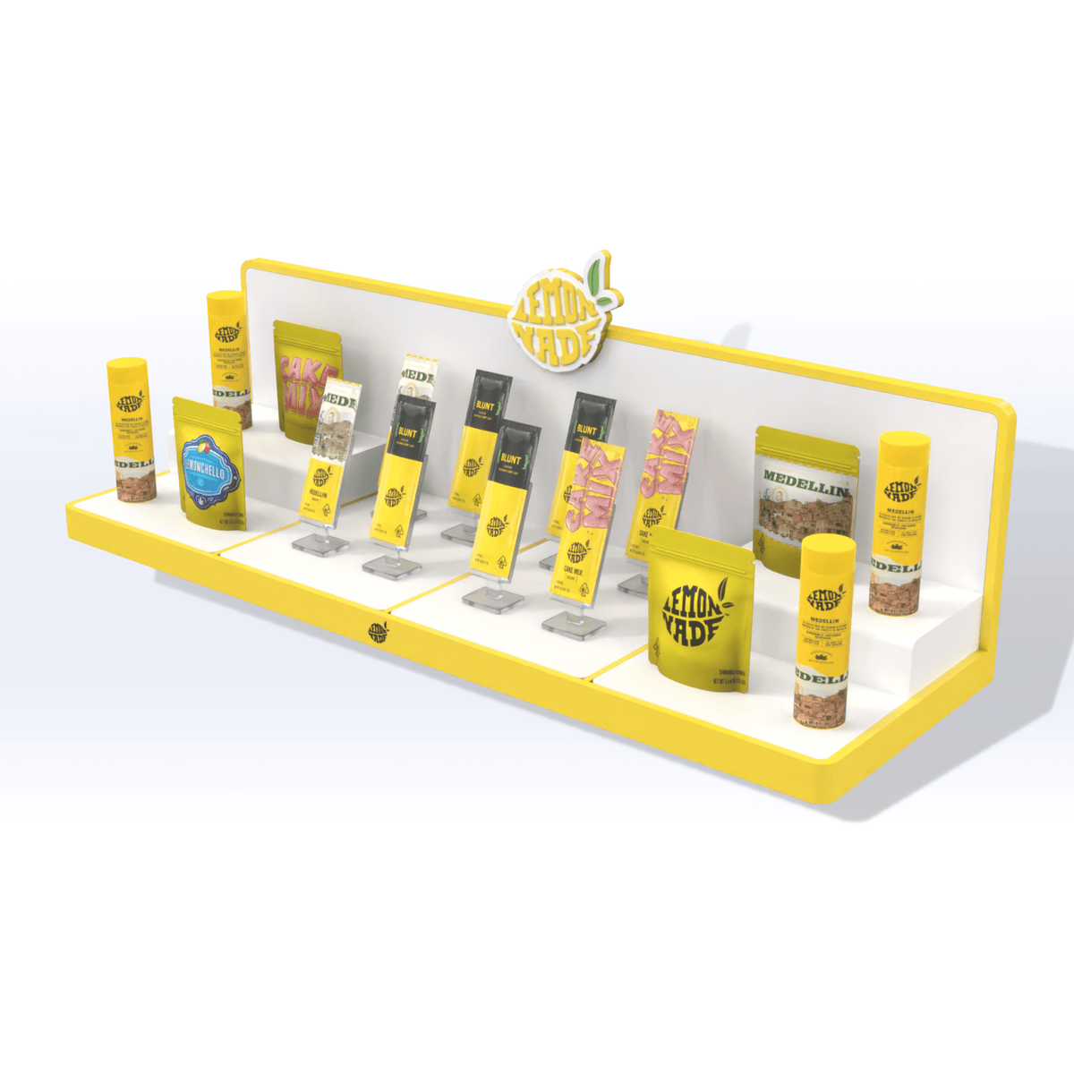 CUSTOM MODULAR 4-TRAY 9" DEEP DISPLAY – SeattleDesignLab