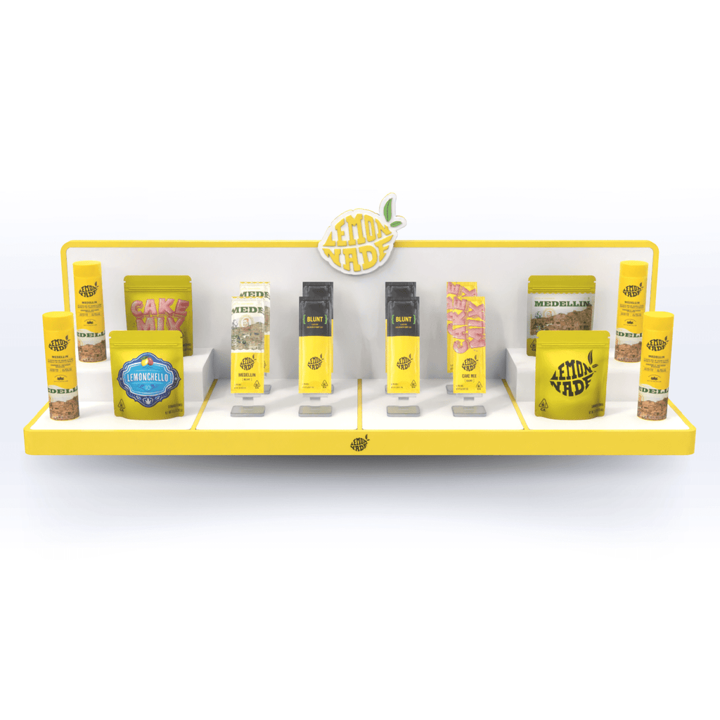 CUSTOM 4-TRAY STEP DISPLAY – SeattleDesignLab