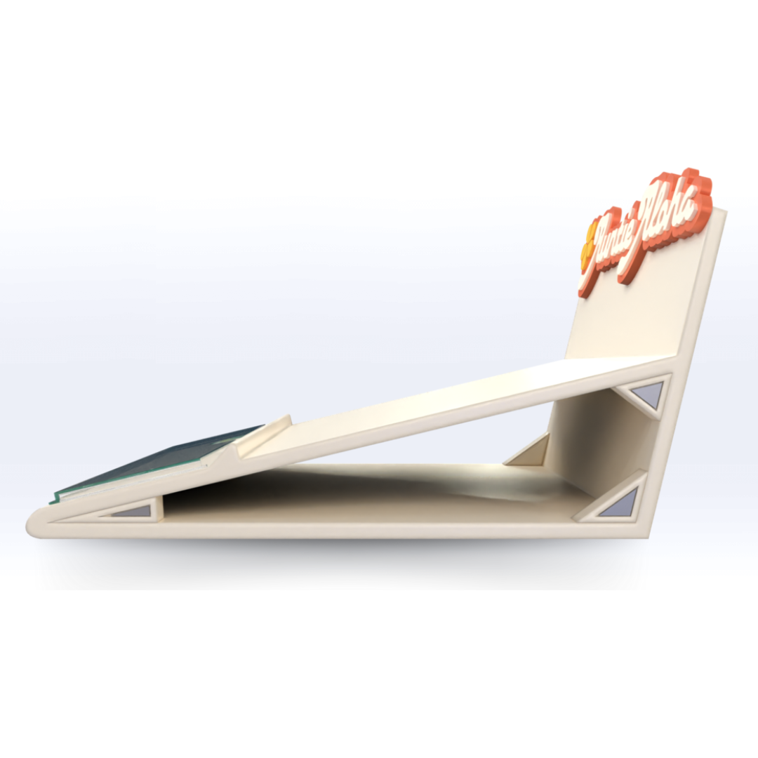 CUSTOM | ACRYLIC LEAN PROP DISPLAY – SeattleDesignLab