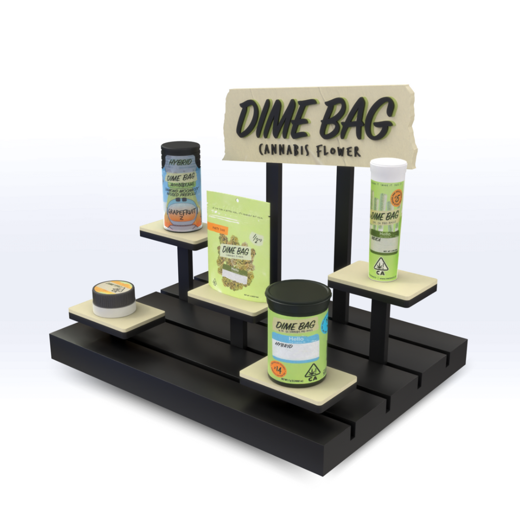 CUSTOM ACRYLIC MULTI-LEVEL DISPLAY – SeattleDesignLab