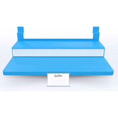 CUSTOM | ACRYLIC SLAT-WALL STEP SHELF – SeattleDesignLab