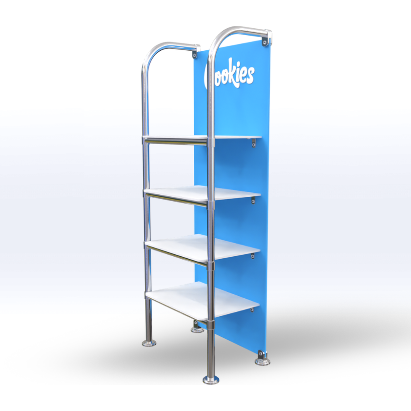 CUSTOM | RETAIL WALL SHELF DISPLAY – SeattleDesignLab