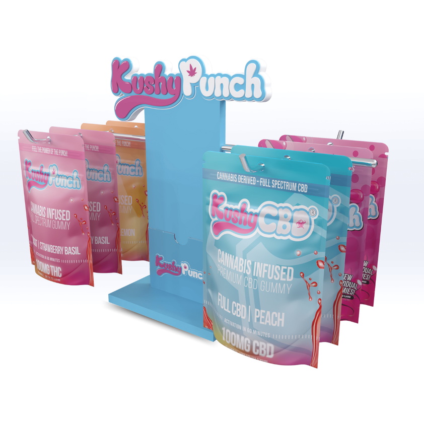 CUSTOM | ACRYLIC 2-HOOK POP DISPLAY – SeattleDesignLab