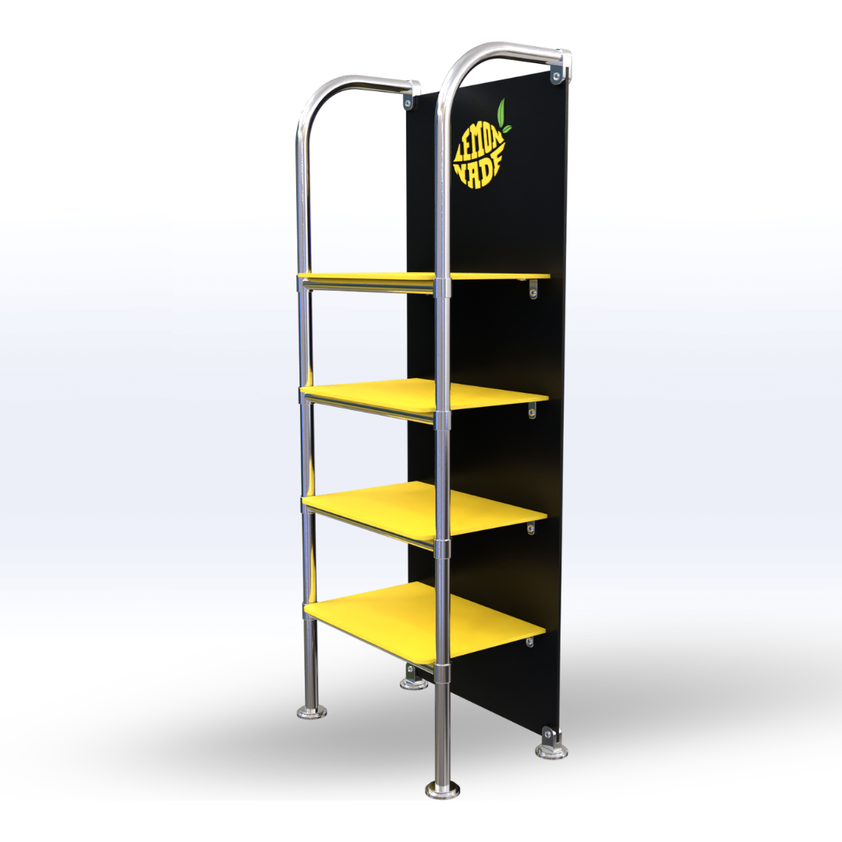 CUSTOM | RETAIL WALL SHELF DISPLAY – SeattleDesignLab