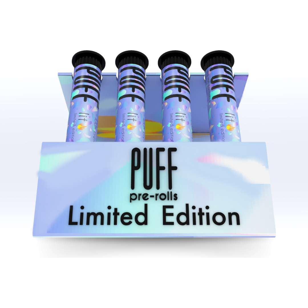 CUSTOM | ACRYLIC 4-TUBE PROP DISPLAY – SeattleDesignLab