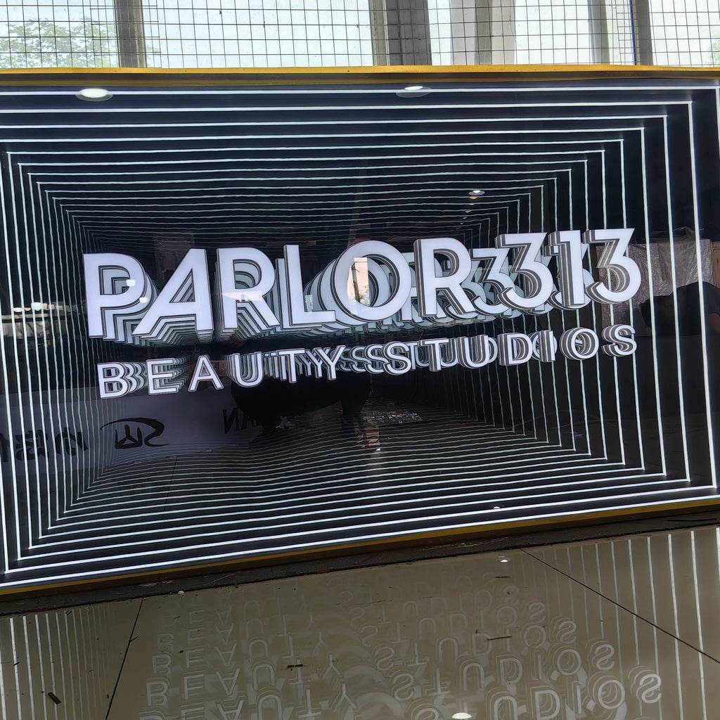 LED | CUSTOM 3D INFINITY MIRROR SIGNS – SeattleDesignLab