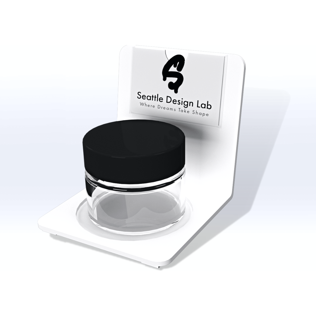 ACRYLIC RETAIL JAR DISPLAY – SeattleDesignLab