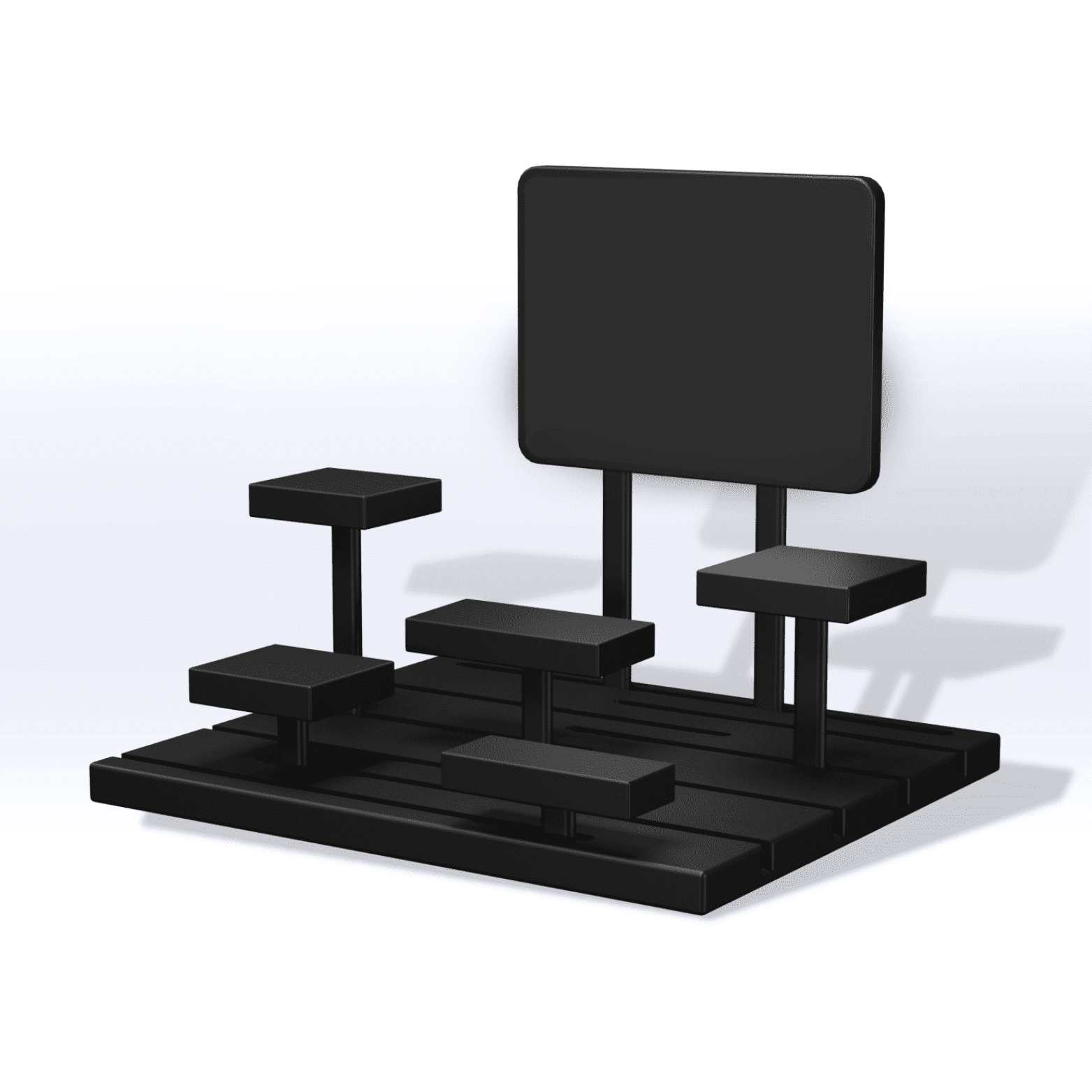 CUSTOM MULTI-LEVEL DISPENSARY DISPLAY – SeattleDesignLab