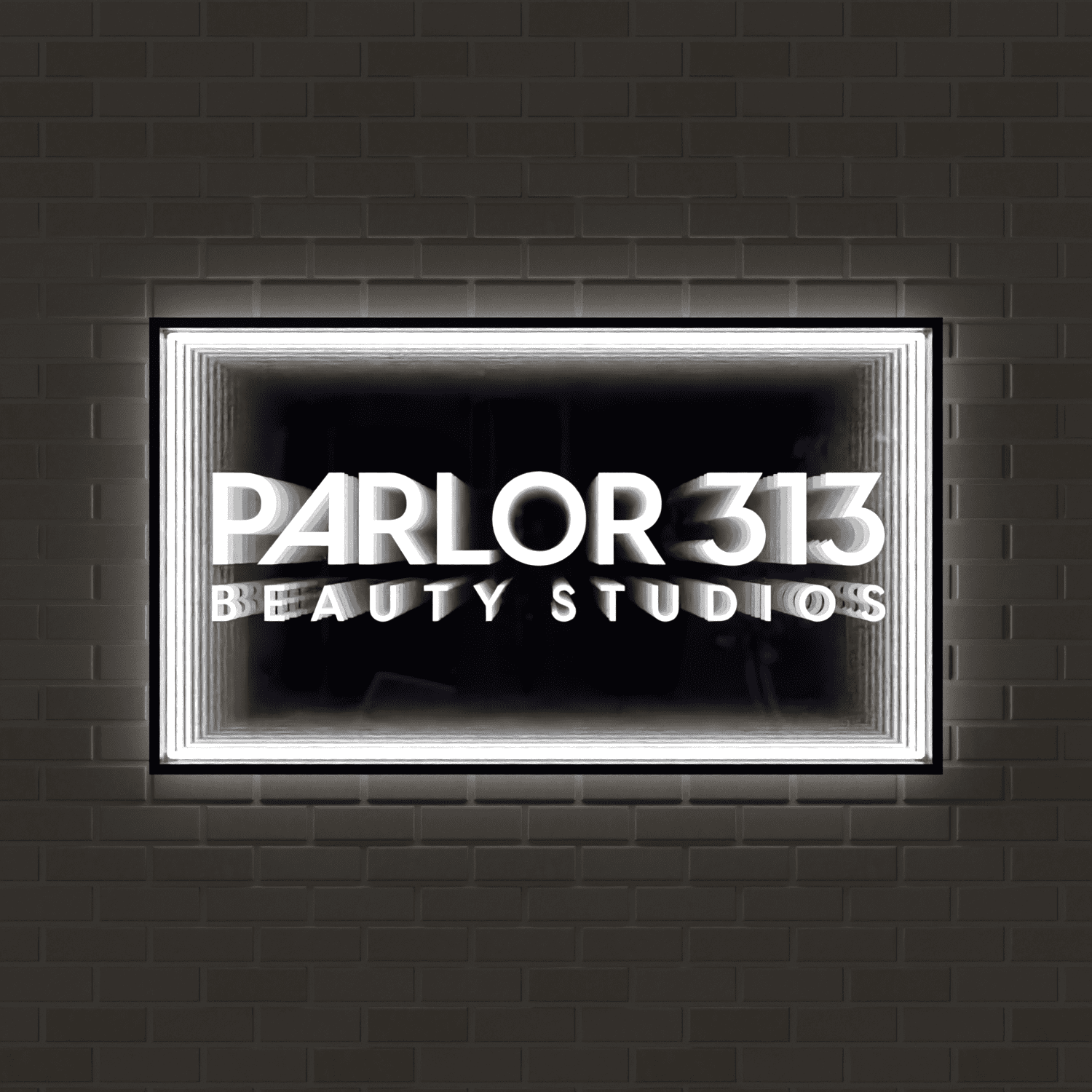 CUSTOM LED INFITITY MIRROR SIGN – SeattleDesignLab