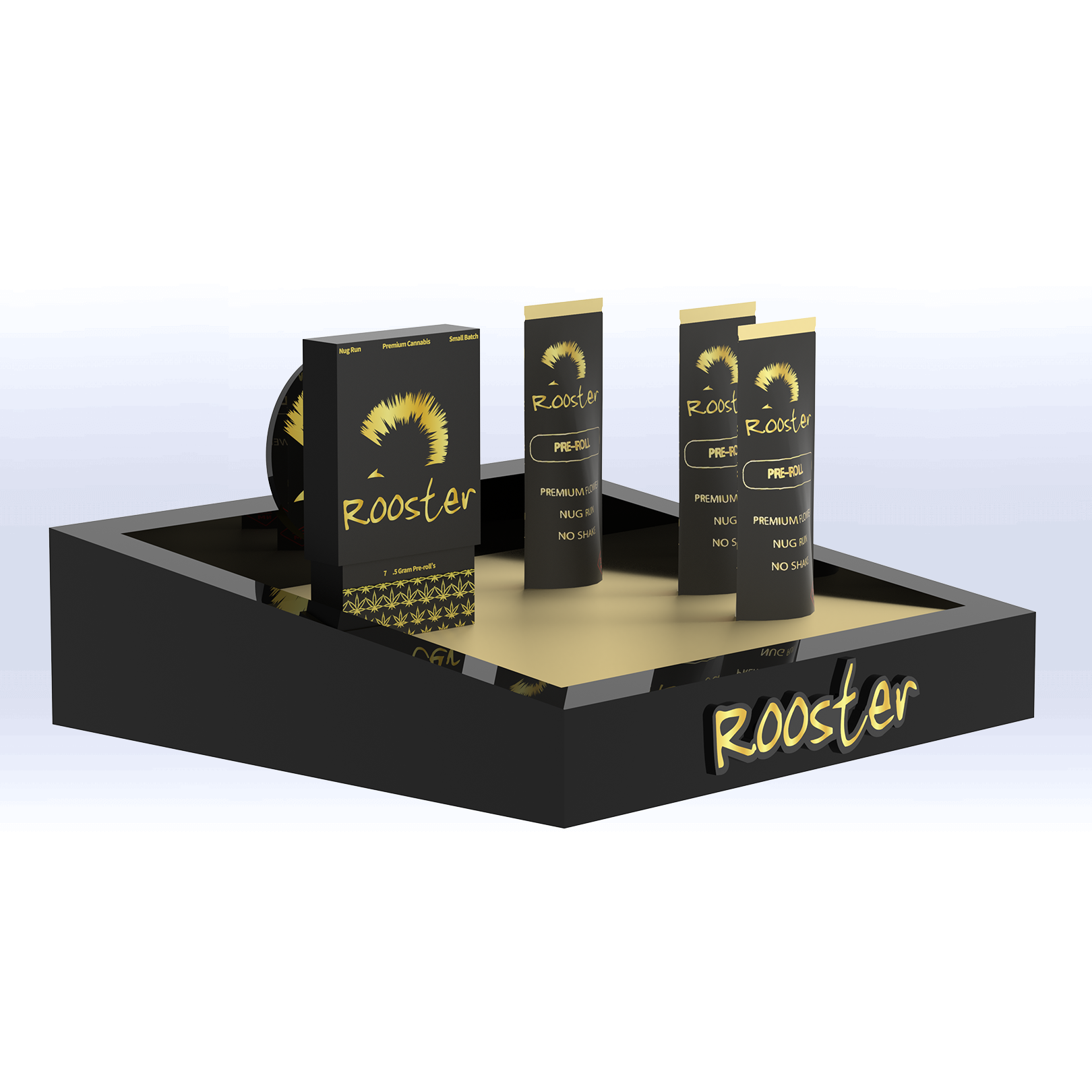 CUSTOM INCLINE DISPLAY (7" X 7" X 1") – SeattleDesignLab