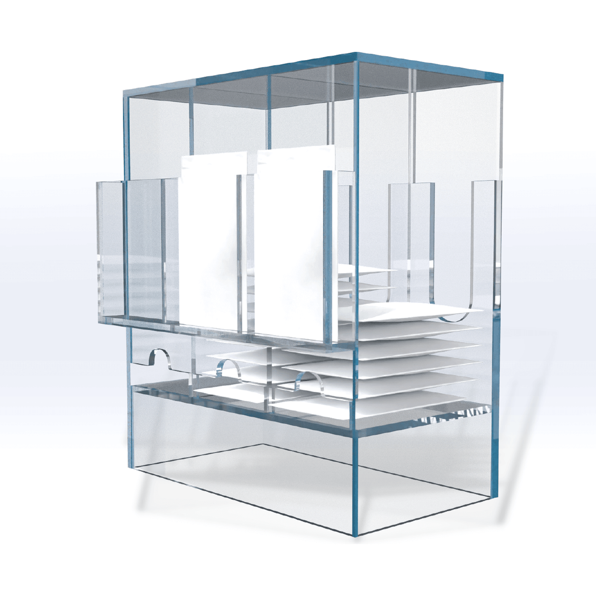 ACRYLIC MYLAR DISPLAY DISPENSER – SeattleDesignLab